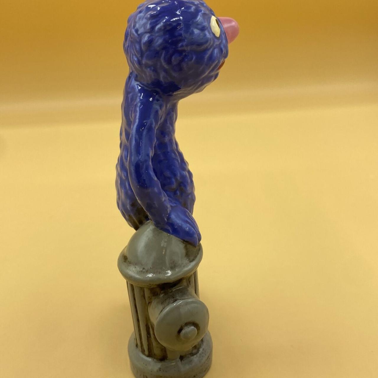 Grover Fire Hydrant Ceramic Figure Gorham Sesame... - Depop