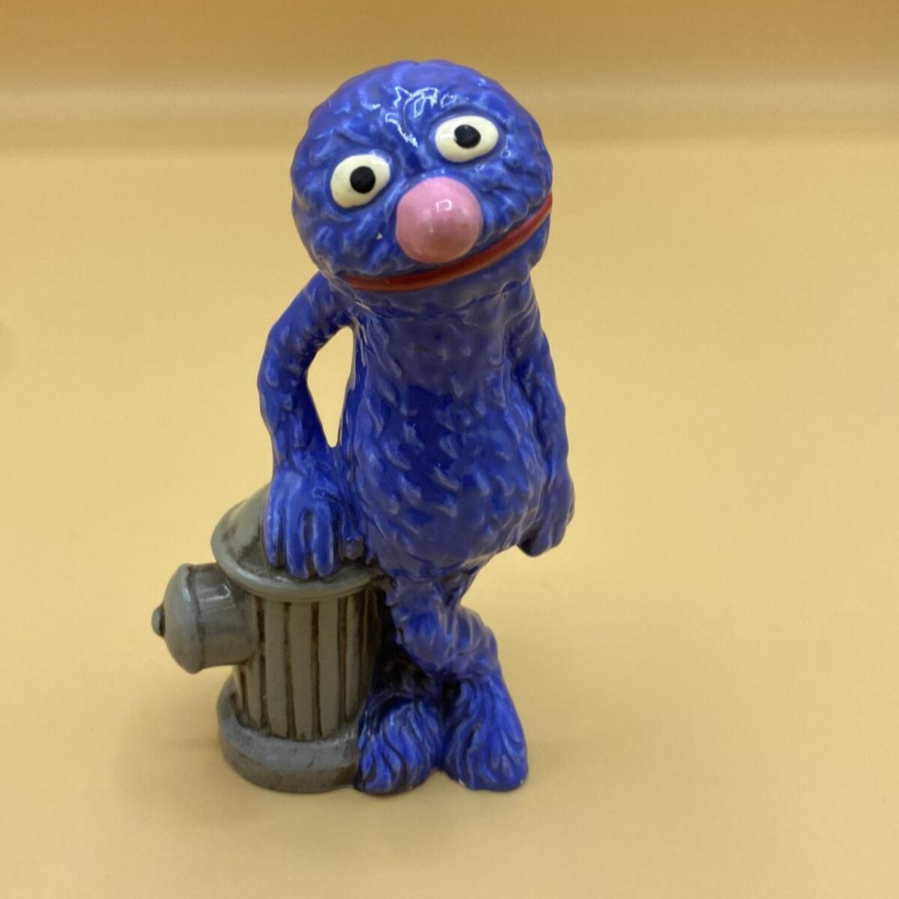 Grover Fire Hydrant Ceramic Figure Gorham Sesame... - Depop