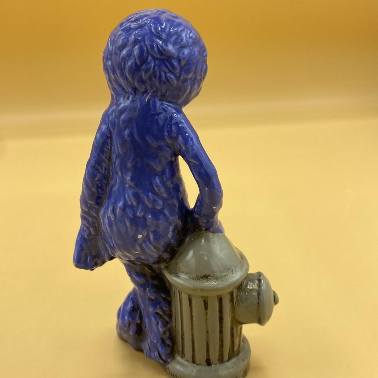 Grover Fire Hydrant Ceramic Figure Gorham Sesame... - Depop