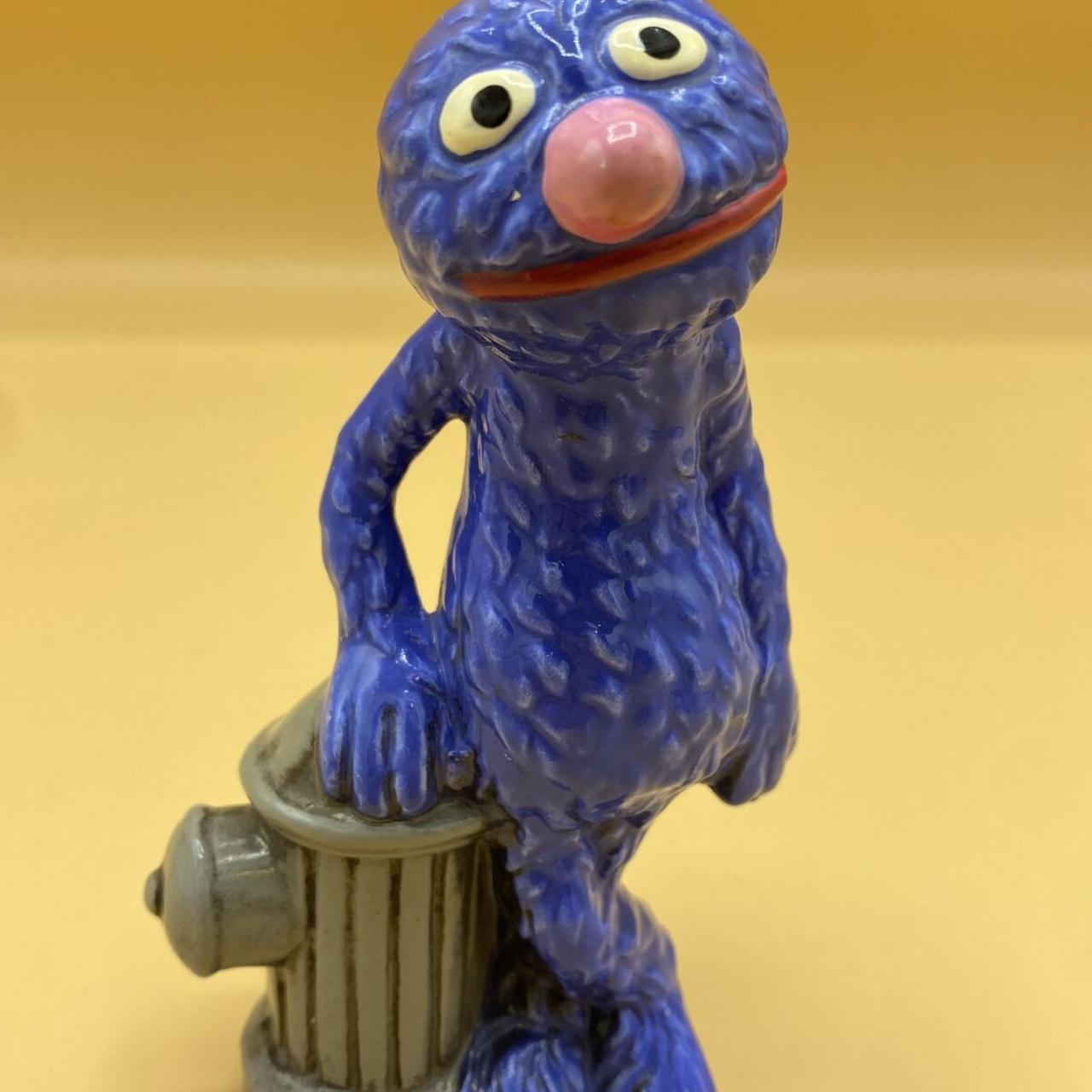 Grover Fire Hydrant Ceramic Figure Gorham Sesame... - Depop