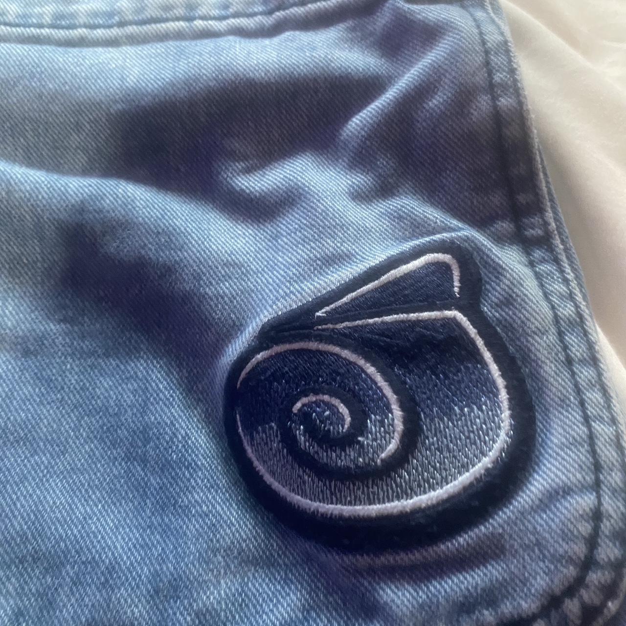 classic 90’s very baggy jncos, patch on the back... - Depop