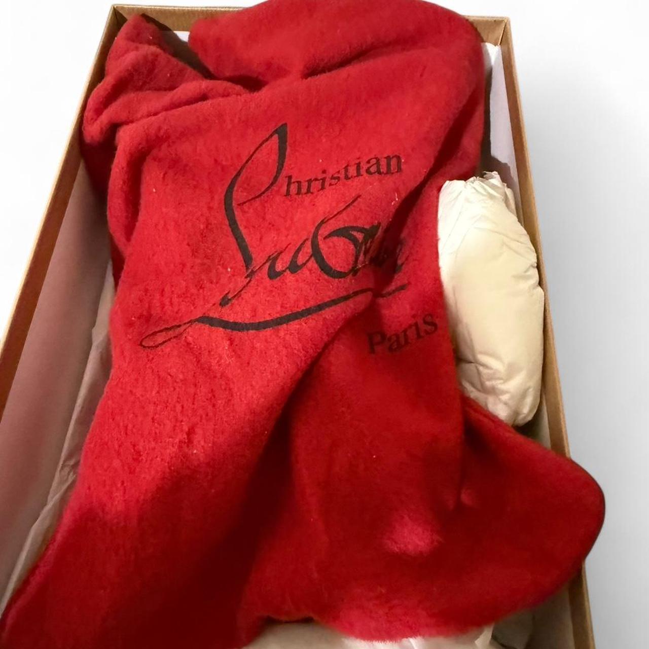 Blue patent leather Christian Louboutin So Kate... | Depop