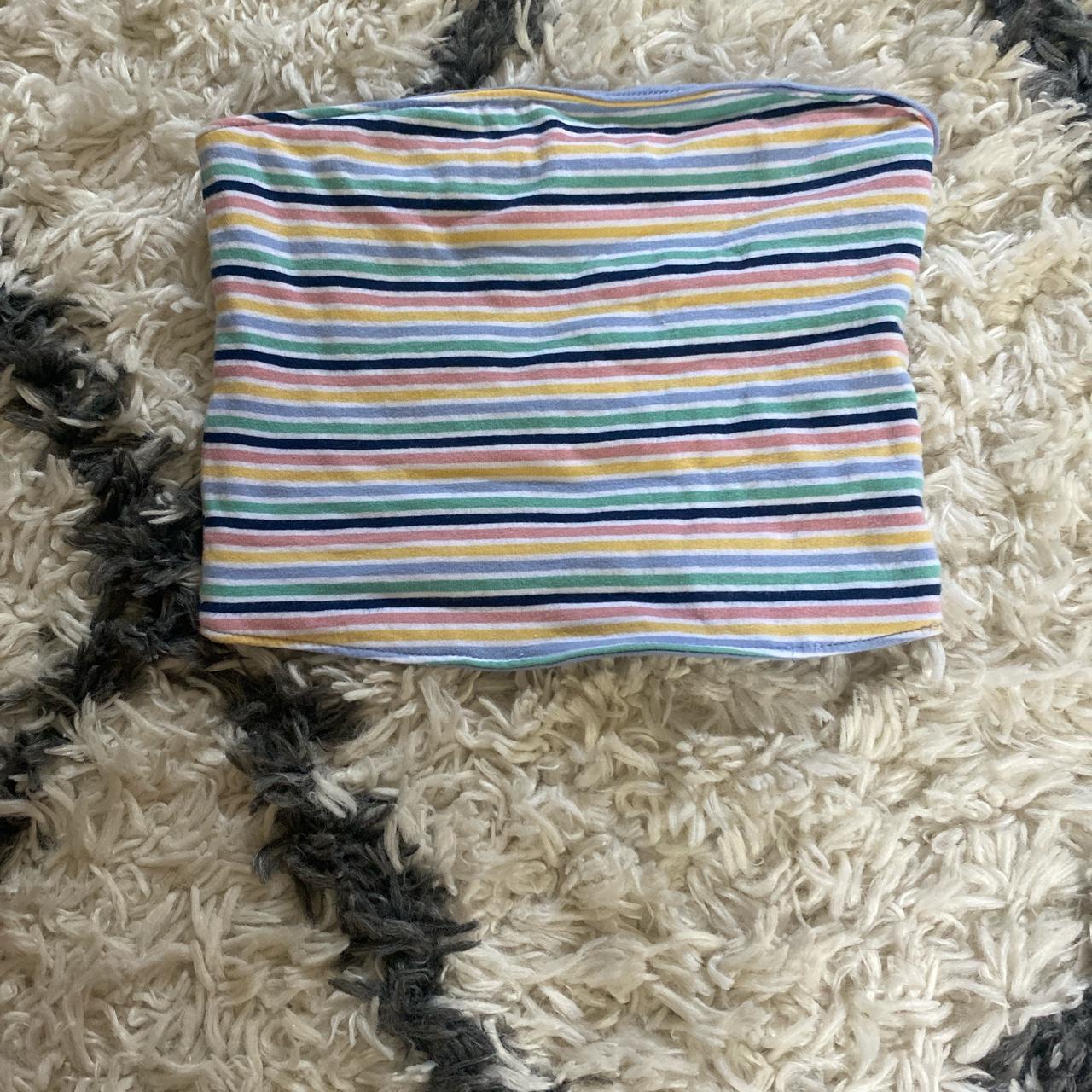 reversible tube top -worn twice but no flaws -can... - Depop