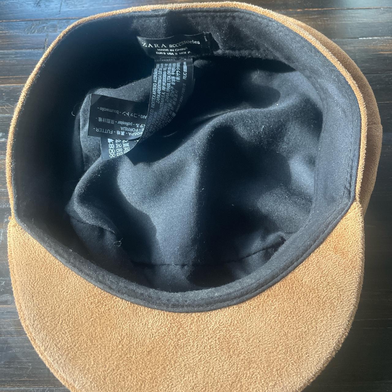 ZARA suede camel hat super adorable but it doesn’t... - Depop
