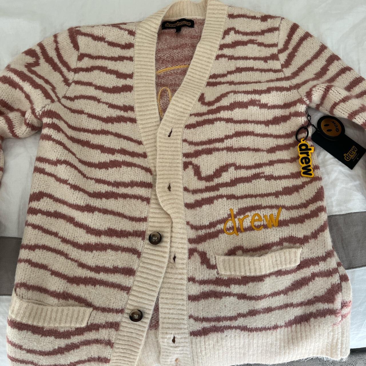 Brand new drew house cardigan size large - Depop