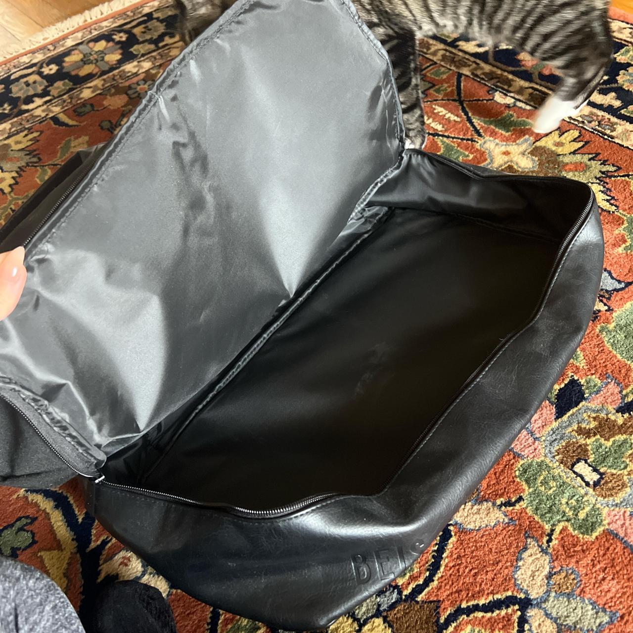 BEIS weekender bag - never used! Bottom opens up for... - Depop