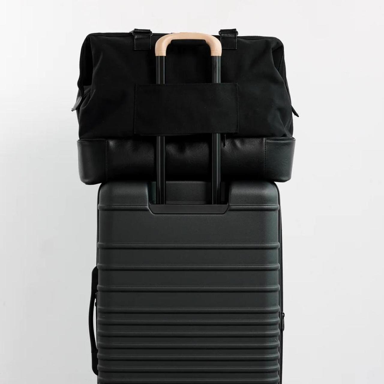 BEIS weekender bag - never used! Bottom opens up for... - Depop