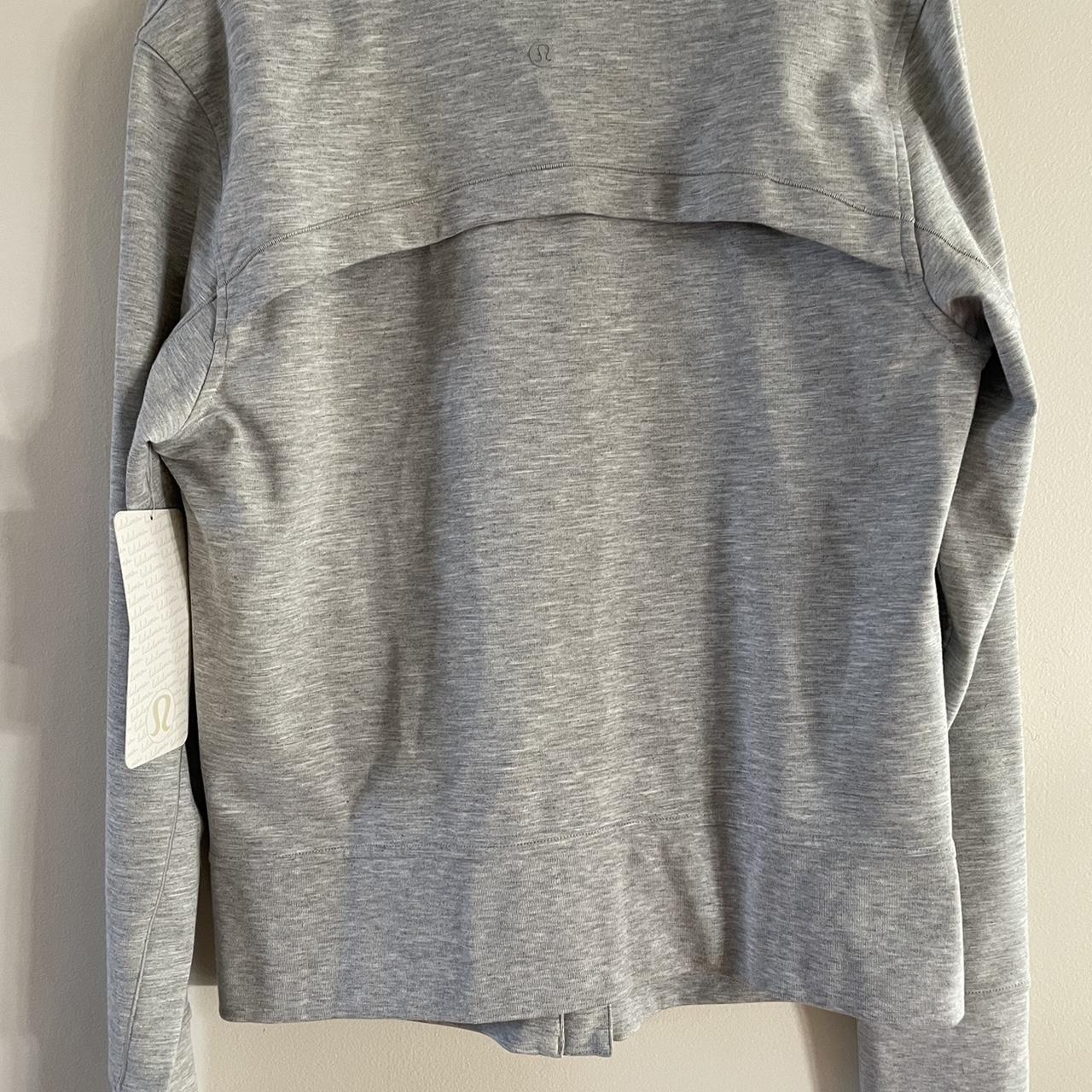 Gray Lululemon Gather Up Jacket Size 12 #lululemon... - Depop