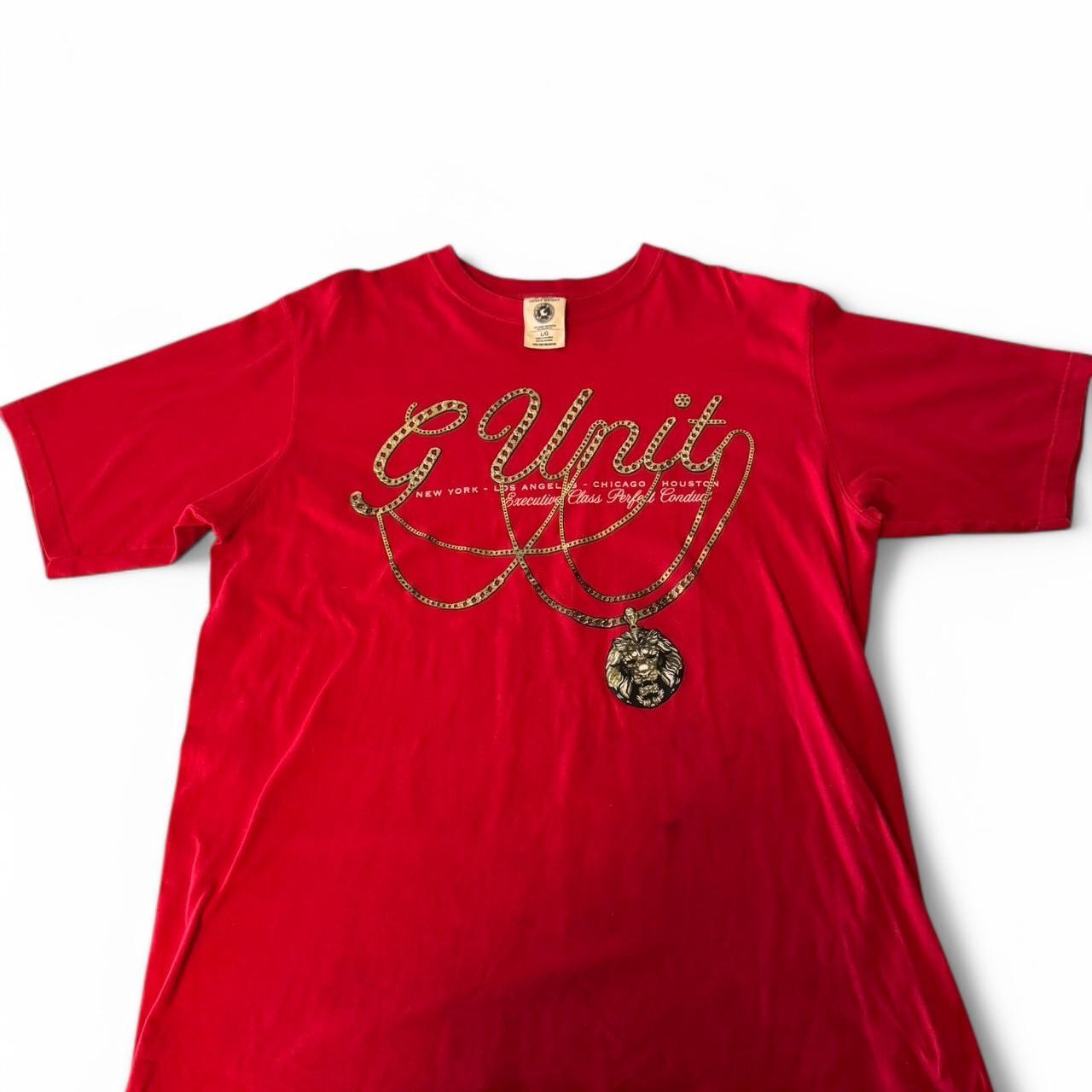 Men's T-shirt - Red - L – Vintage G unit t shirt. Siz… - Gem