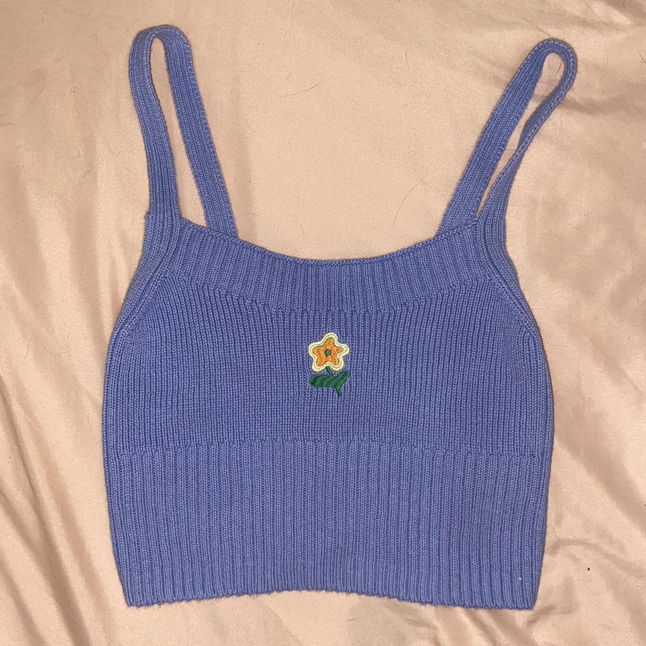 pacsun la hearts knit tank... - Depop