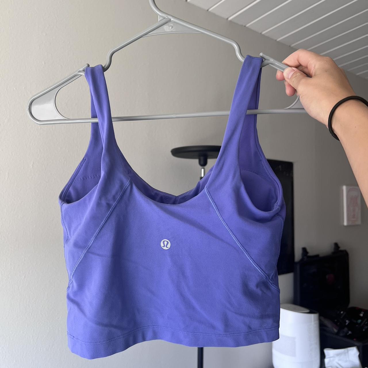 purple lululemon align top. worn only a few times,... - Depop