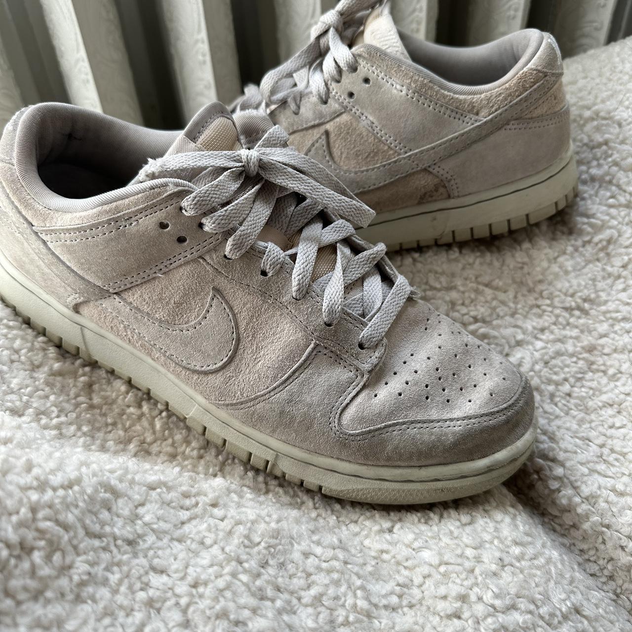 Dunk Low Premium 'Vast Grey' - suede shoe - 9... - Depop