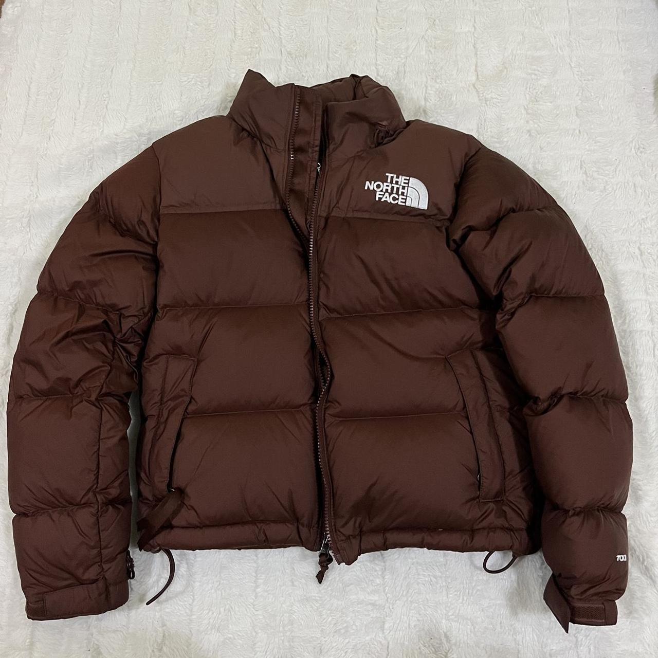 brown northface xs 700 puffer jacket🤎 no flaws/... - Depop