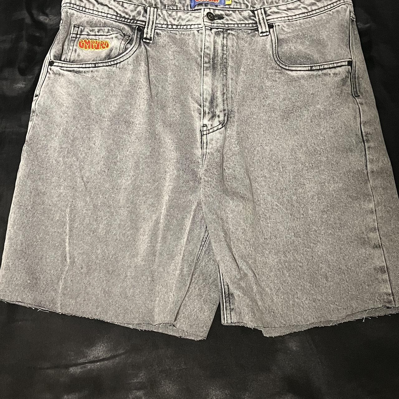 Grey empyre jorts (hand cut) Didnt fw em as pants... - Depop