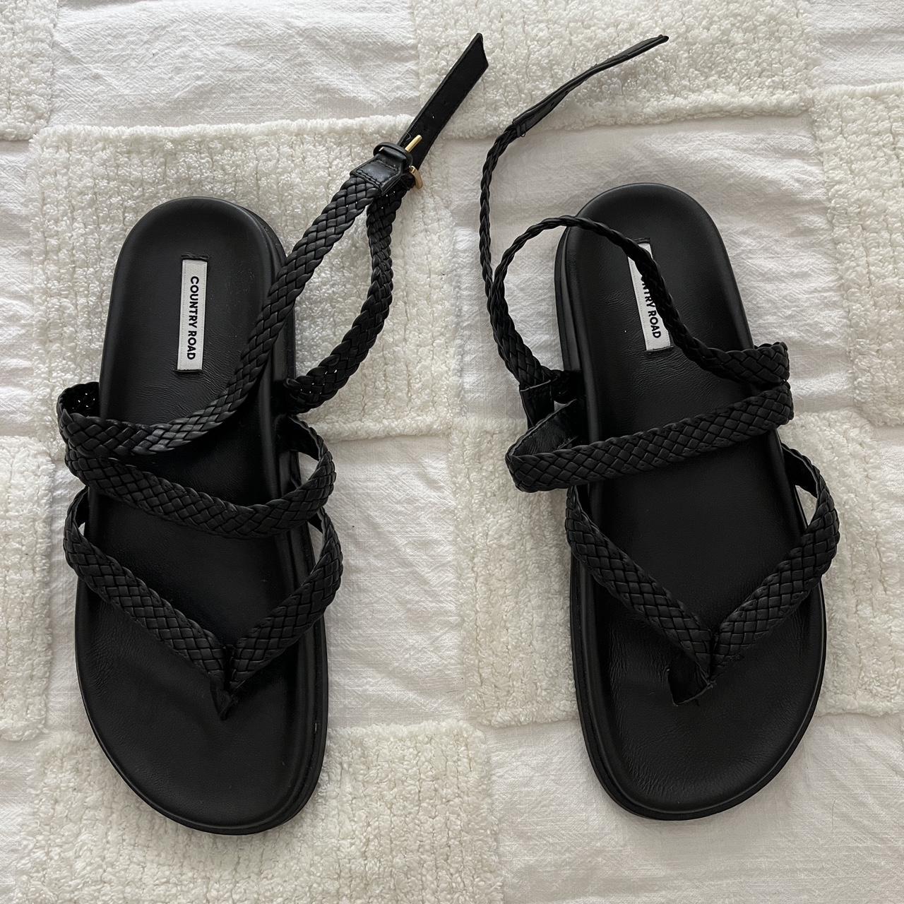 Country Road Sandals 🖤 Size 39 Brand new - never... | Depop