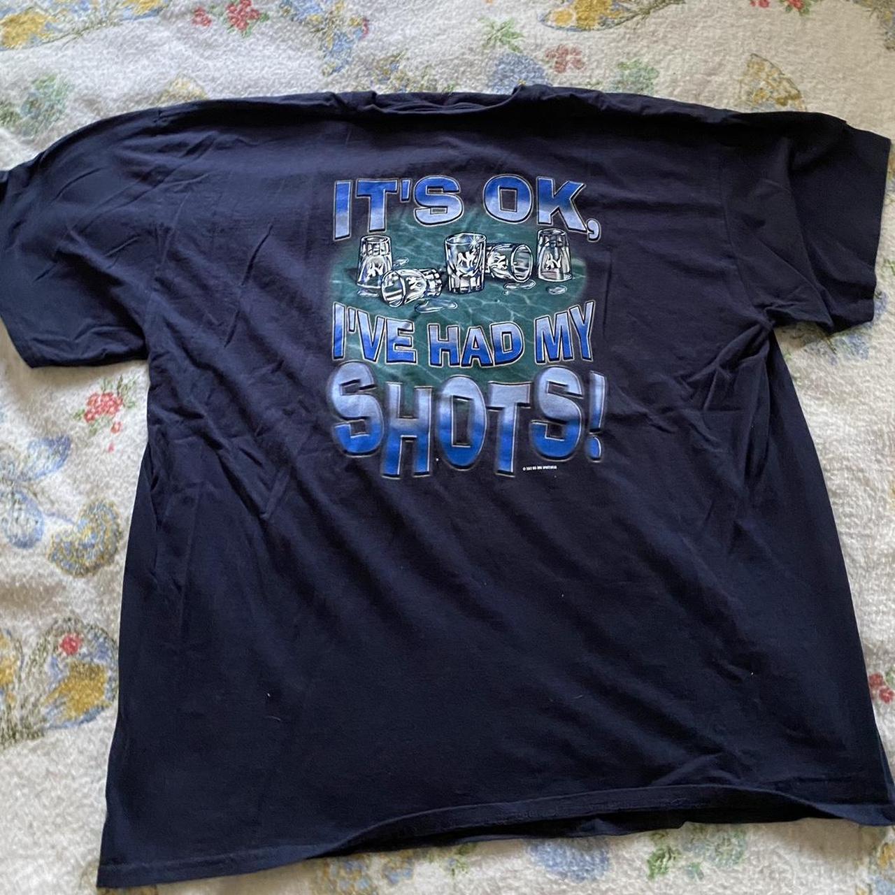 Big Dog Shirt shot glass tshirt Size 2X In good,... - Depop