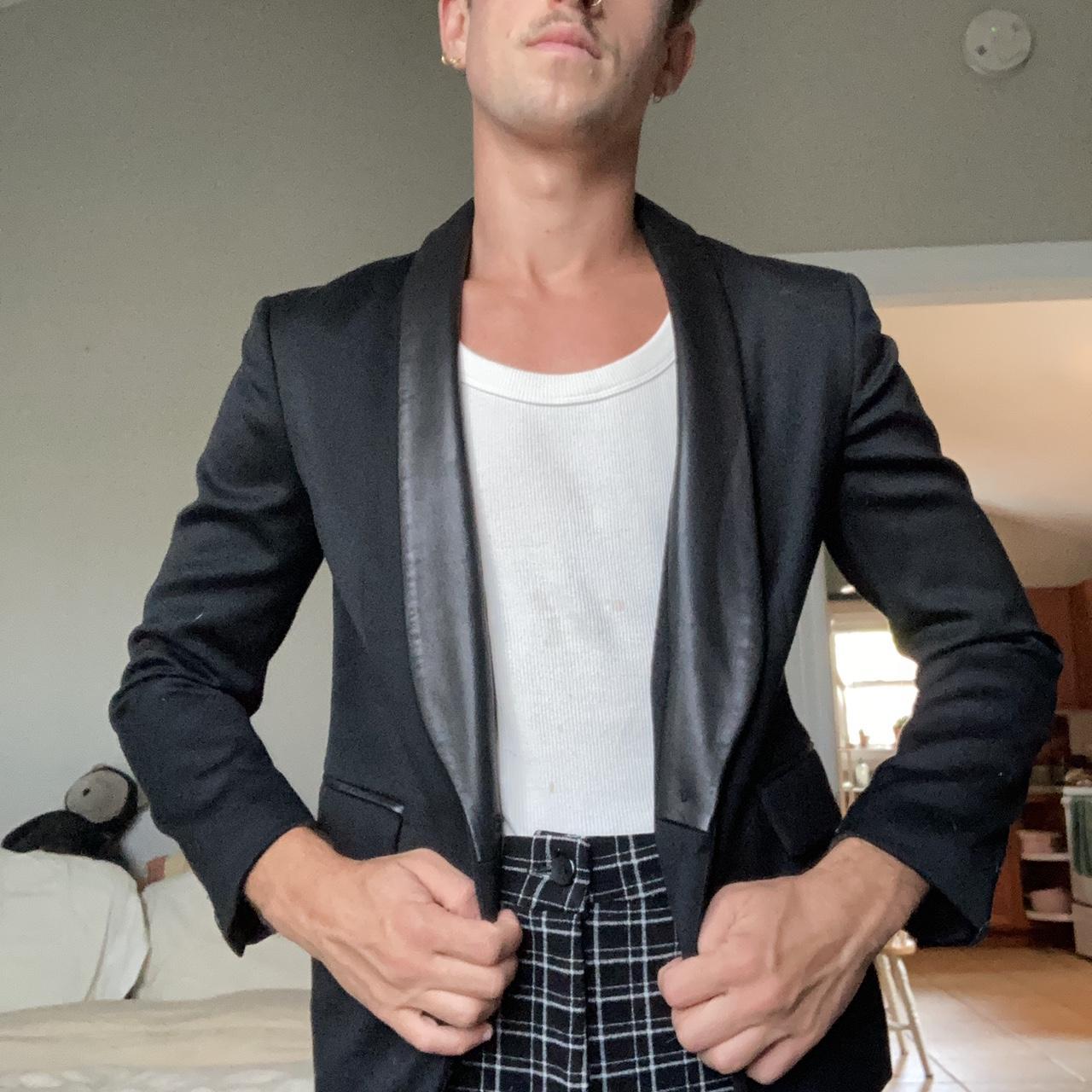 Rag & Bone Women's Black Tailored-jackets | Depop