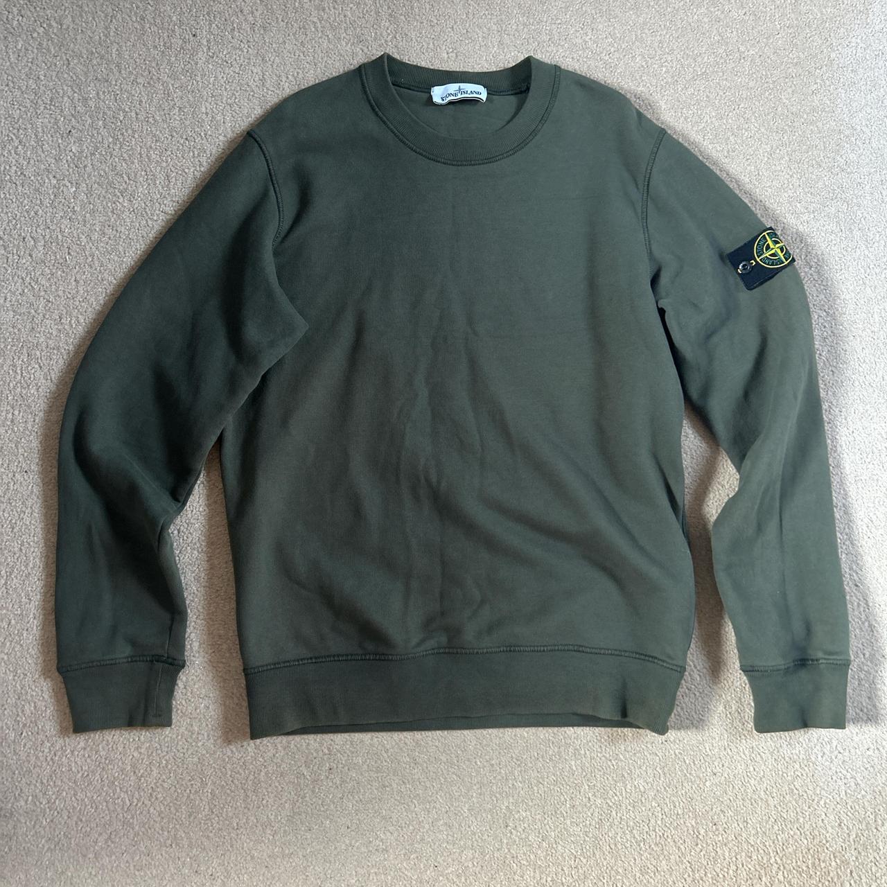 Stone island jumper - khaki green Great condition... - Depop
