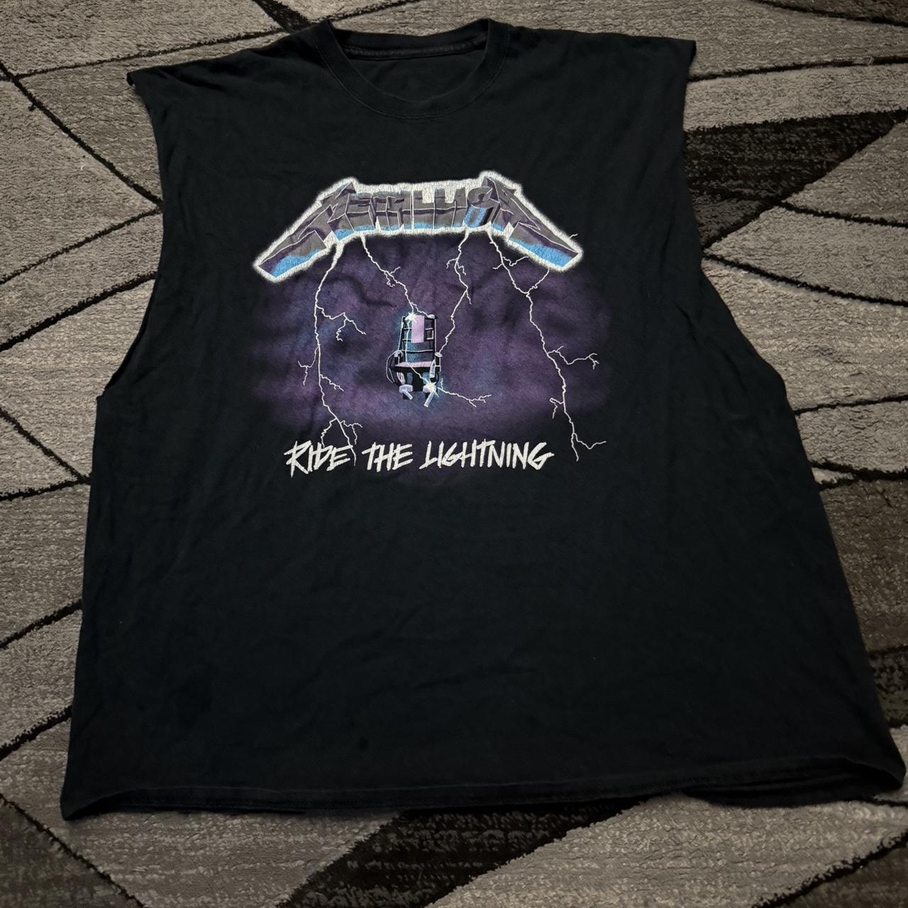 Metallica Ride the Lightning tank top #metallica... | Depop