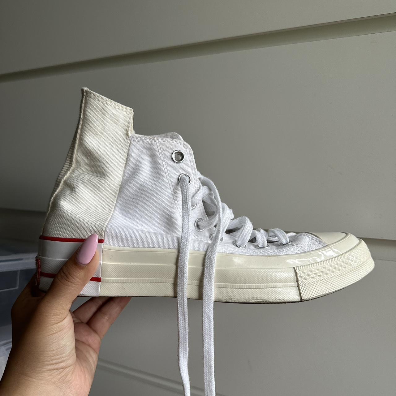 Converse Chuck 70 High 'Rivals Edition - White Red'... - Depop