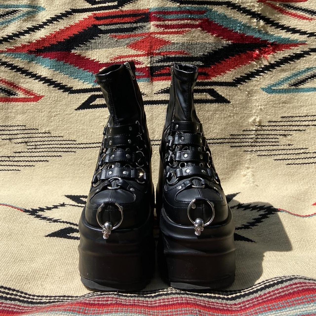 BIG platform demonias LOVEEEE THEMMM but the fit... - Depop