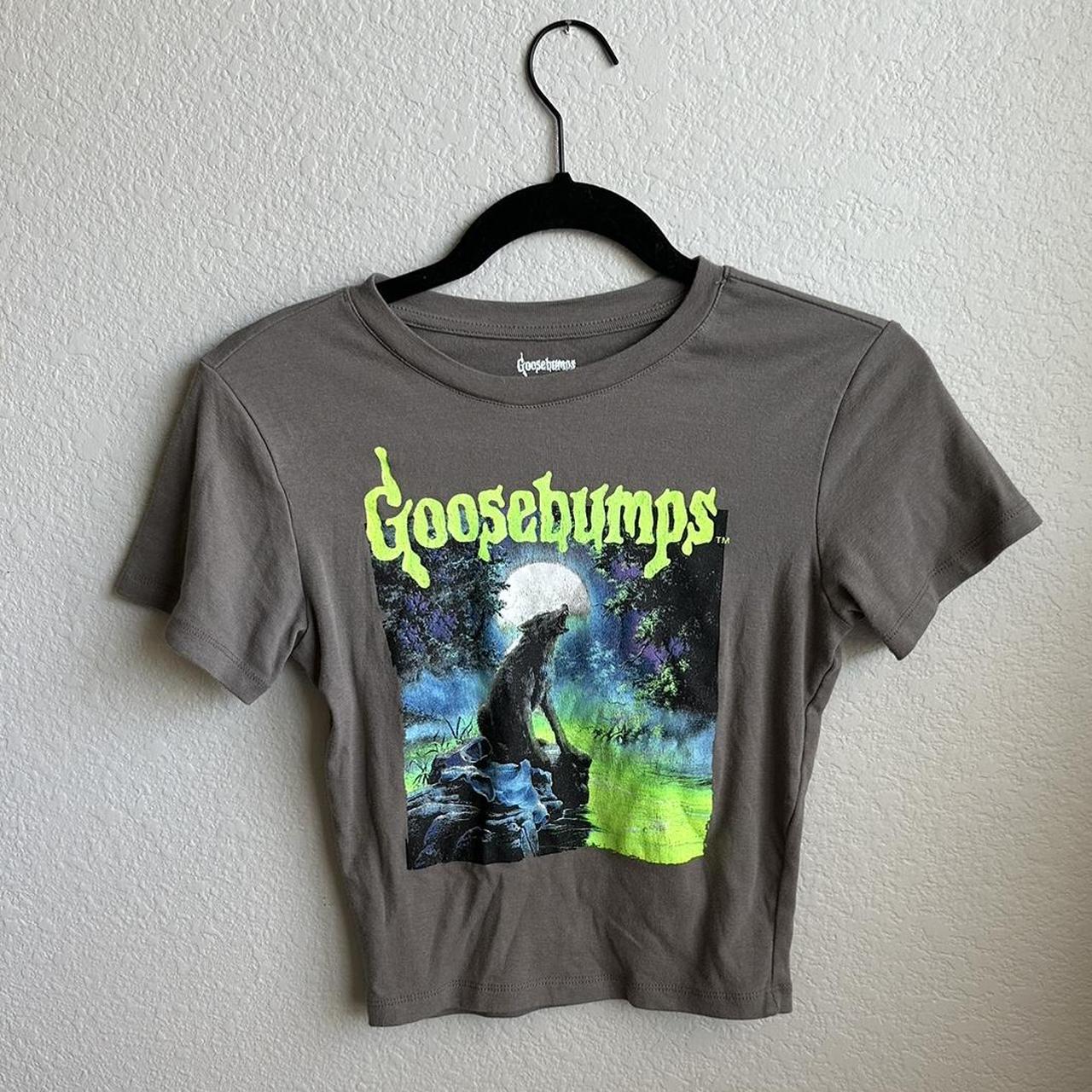 Forever 21 X Goosebumps Baby Tee #goosebumps #horror - Depop