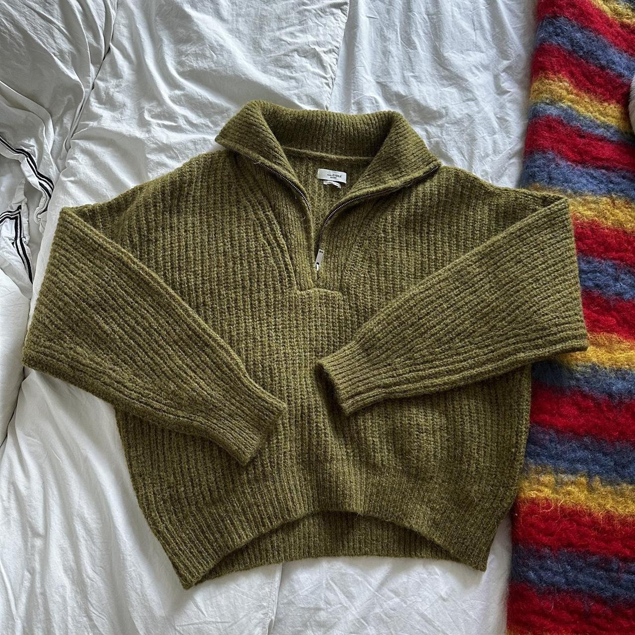 PRICE DROP BNWOT Isabel Marant Etoile green mohair... - Depop