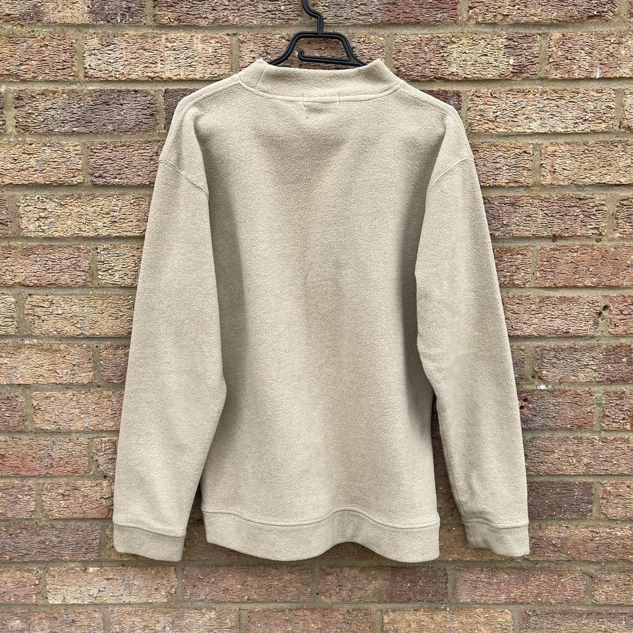 Vintage YSL yves Saint Laurent fleece jumper Size... - Depop