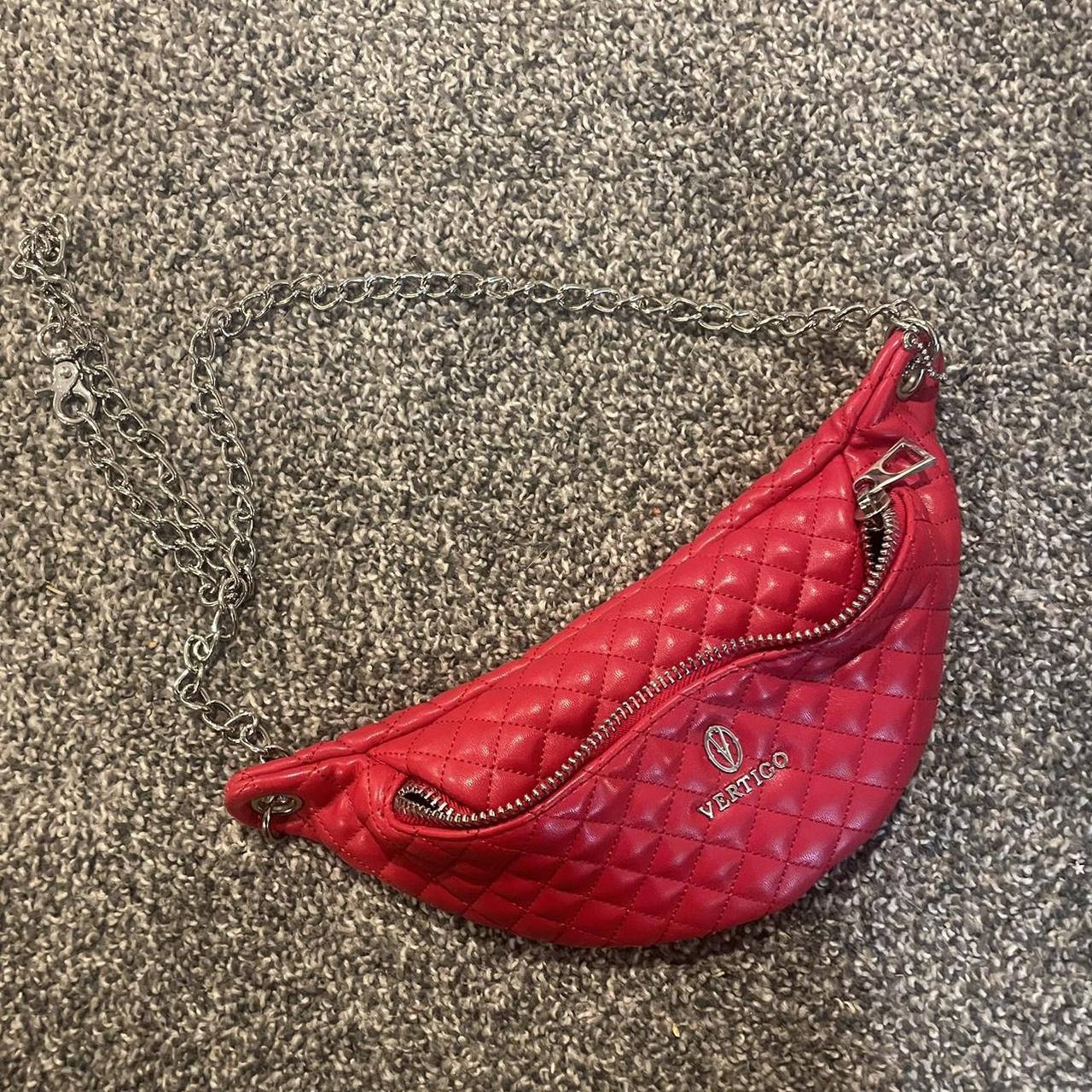 vertico red cross body bag - Depop