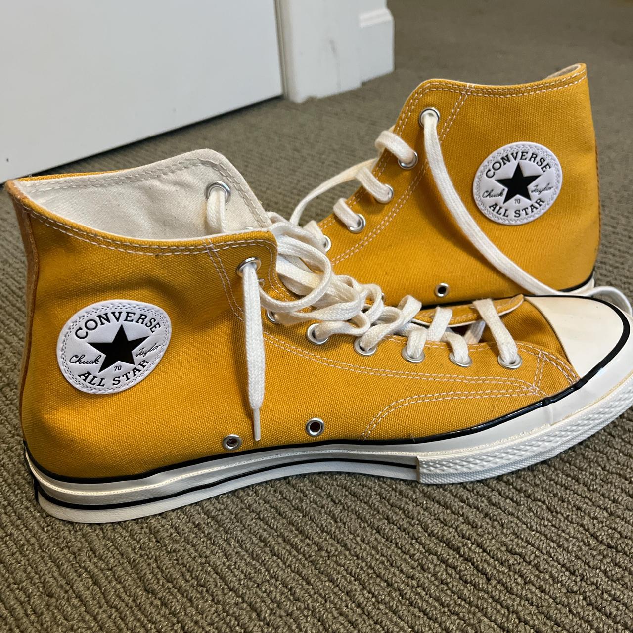 sunflower yellow converse 🌻💛 completely... - Depop