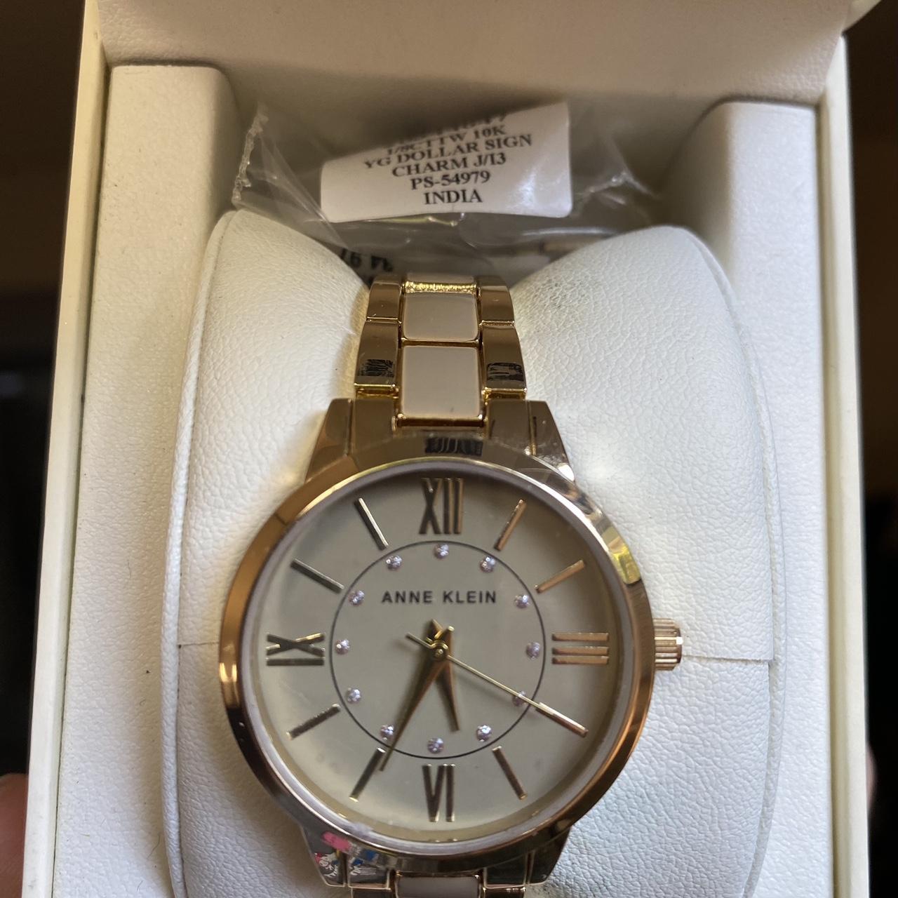 Anne Klein watch like new, worn once includes 2... - Depop