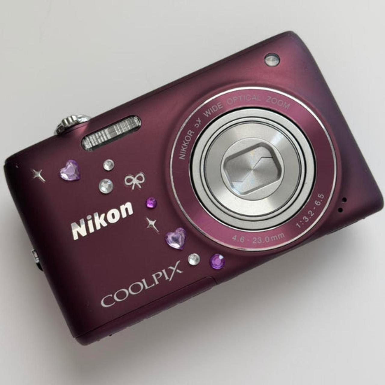 Nikon Coolpix S4100 Digital Camera - Plum Digicam... - Depop