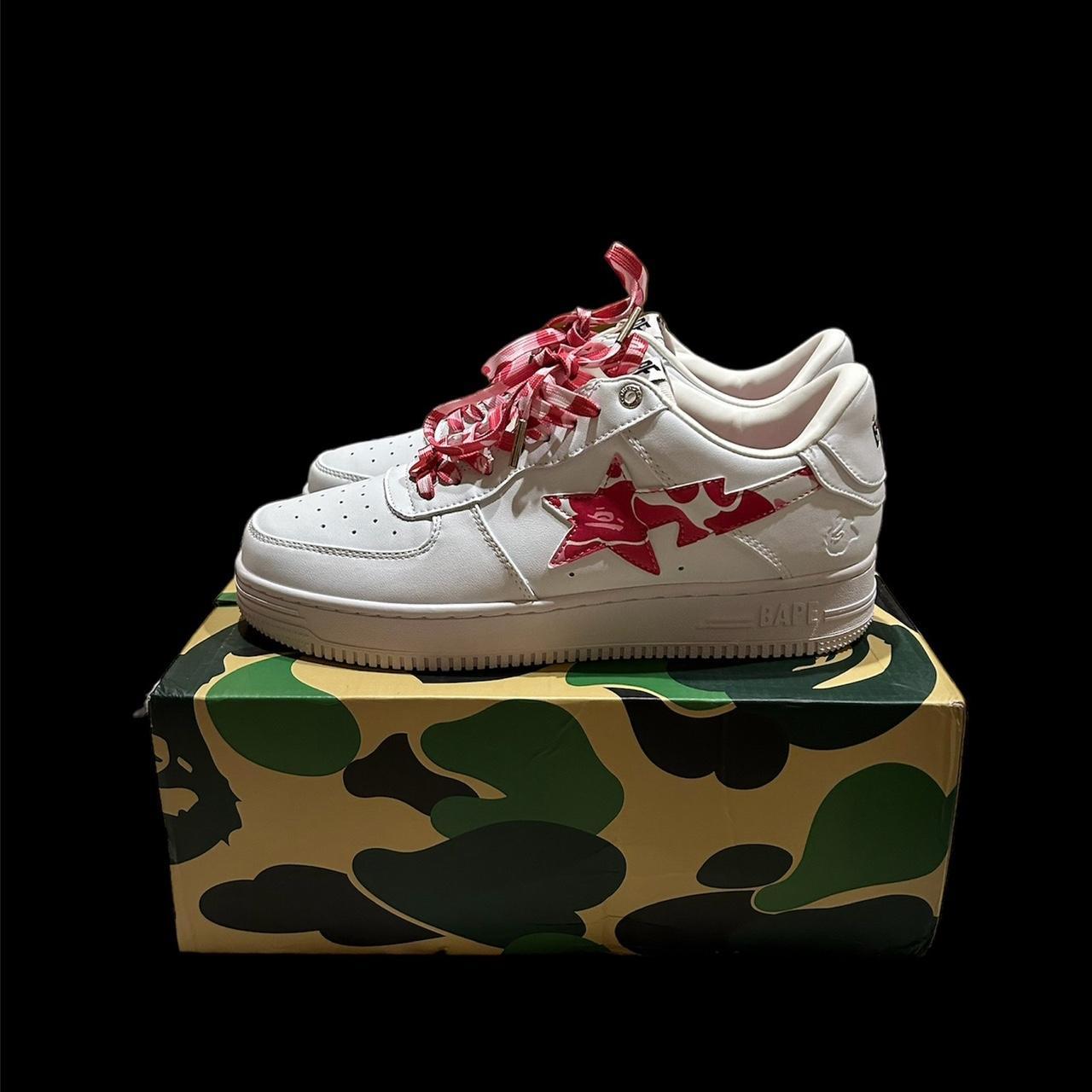 Pink Bapestas - Depop