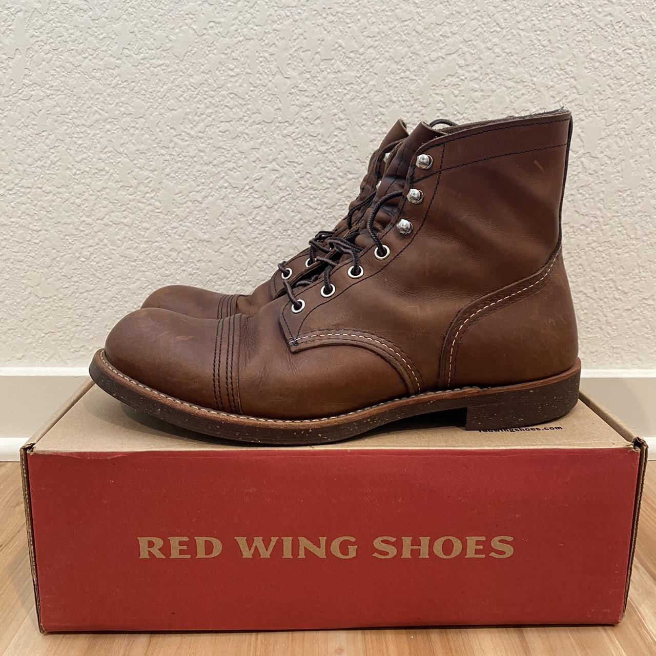 Red Wings Iron Ranger in Amber Harness Men’s Size 10 - Depop
