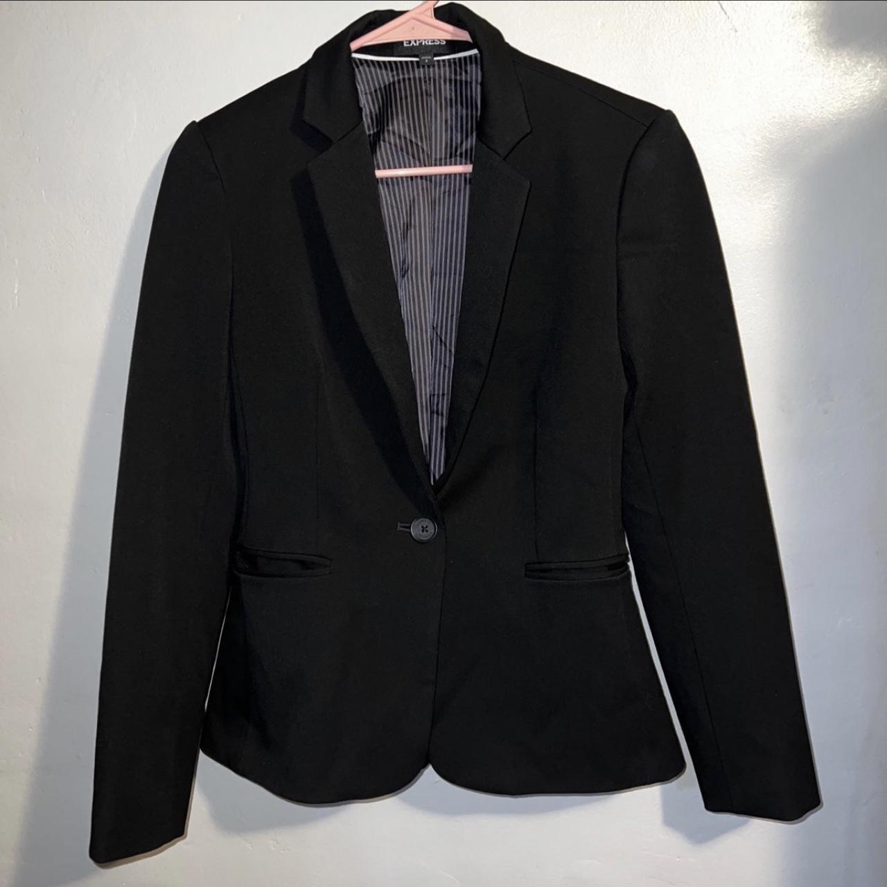 Express Women’s Blazer Express black business... - Depop