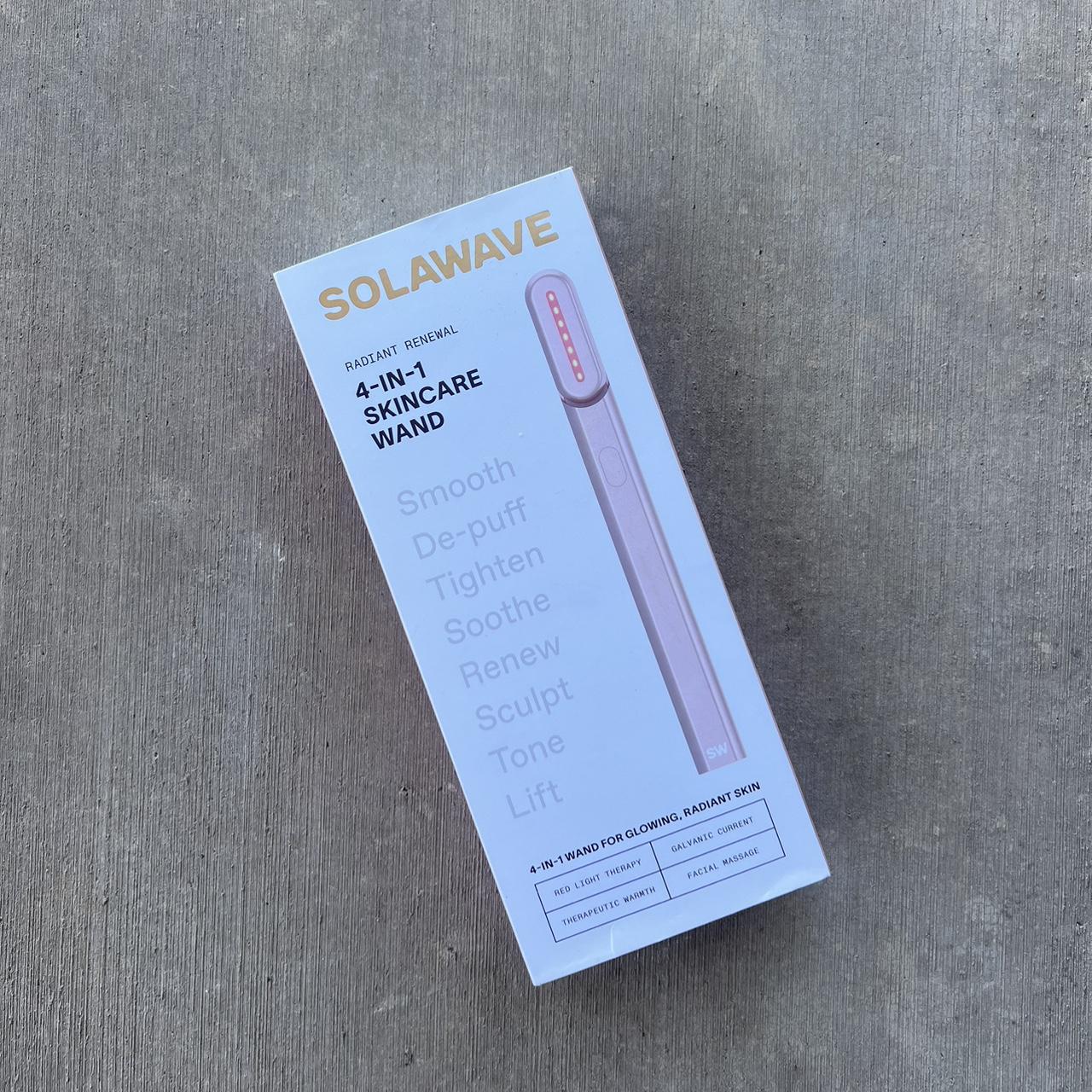 SOLAWAVE red light therapy skin wand!! In brand new... - Depop