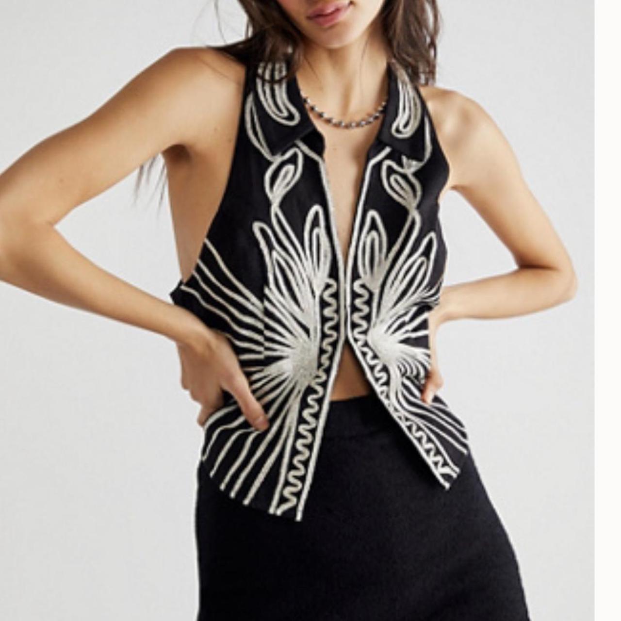 Head West Free People Vest this vest is sooooooooo... - Depop