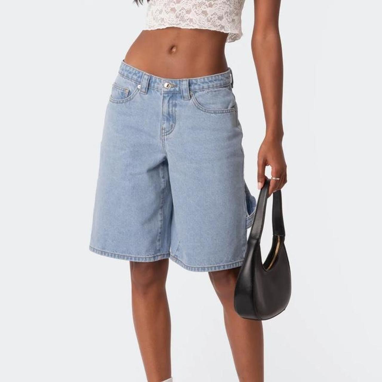 LOW RISE EDIKTED CARPENTER JORTS - brand new with... | Depop