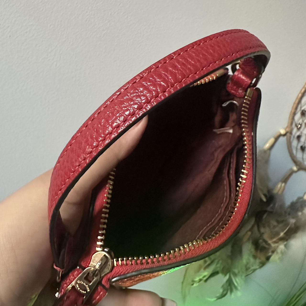 Mini Red Coach bag + Mini Skinny ID Wallet Red mini... | Depop