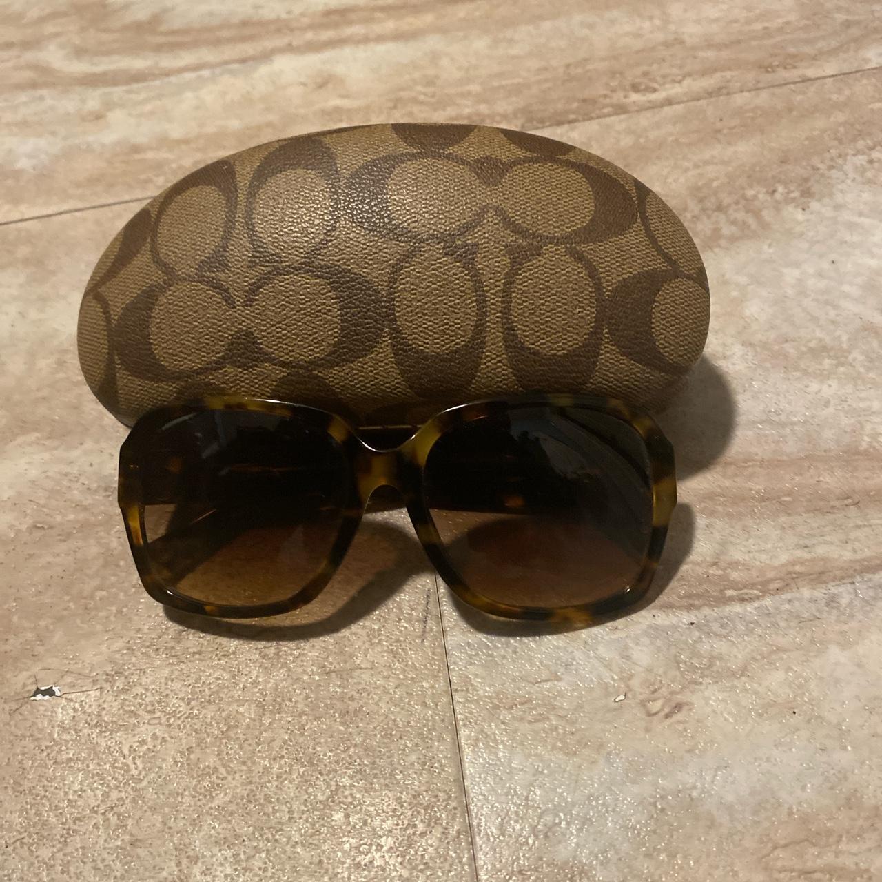 Super rare vintage pattern sunglasses Coach... - Depop