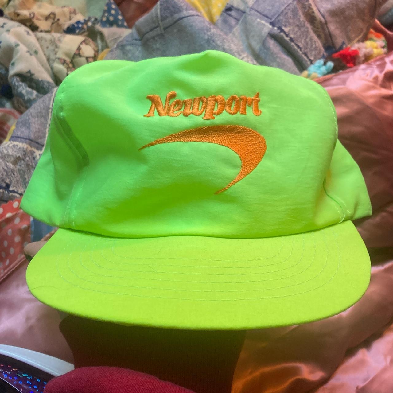 Vintage Newport snap back hat. One size fits... - Depop