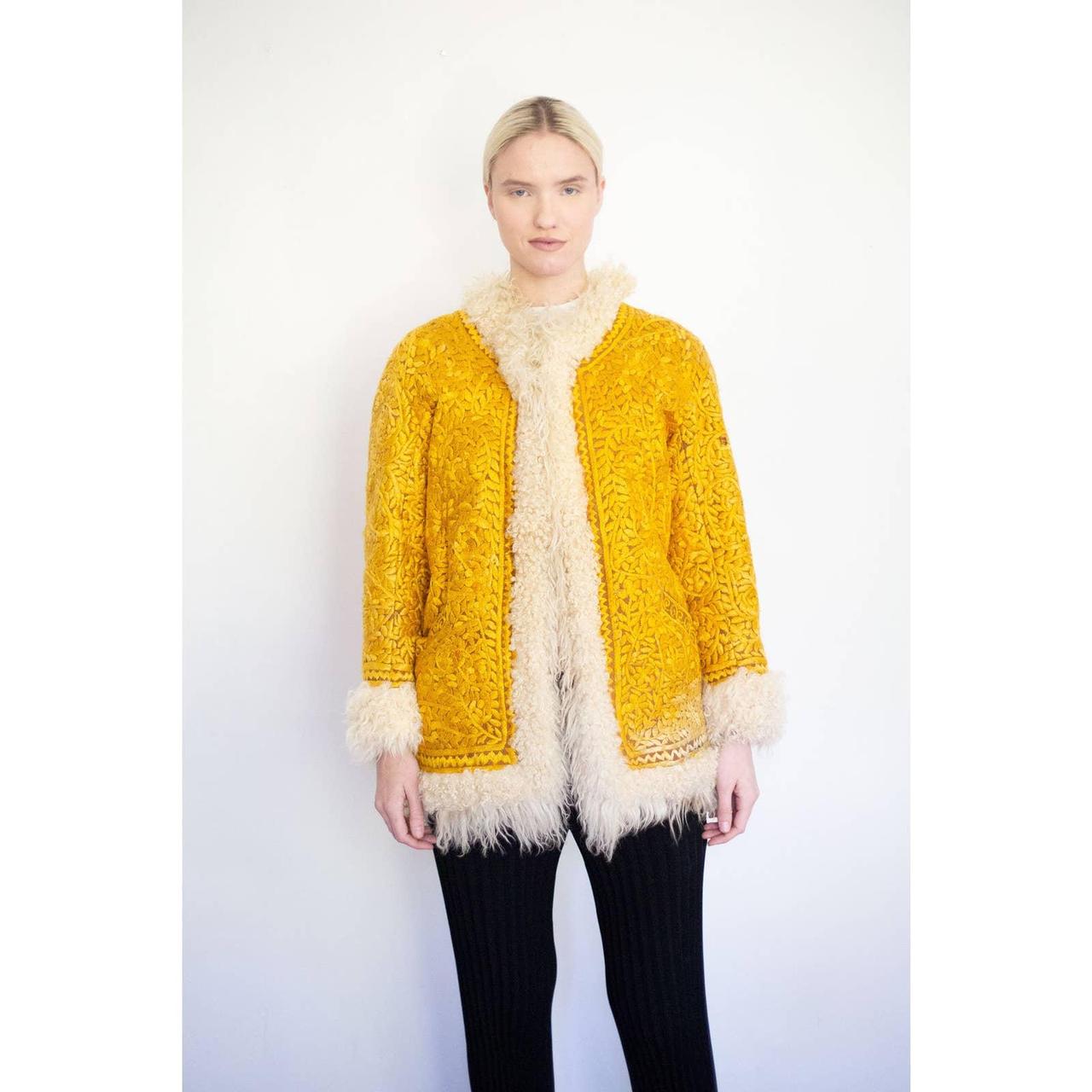 Stunning, rare handmade 1960s Penny Lane afghan... | Depop