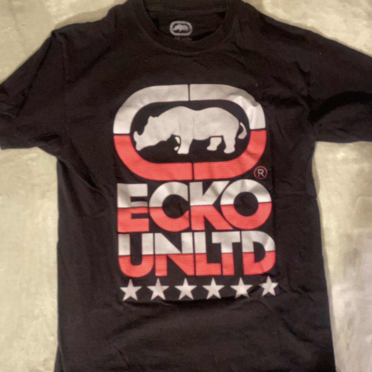Ecko graphic tee shirt -size s I believe in mens but... - Depop