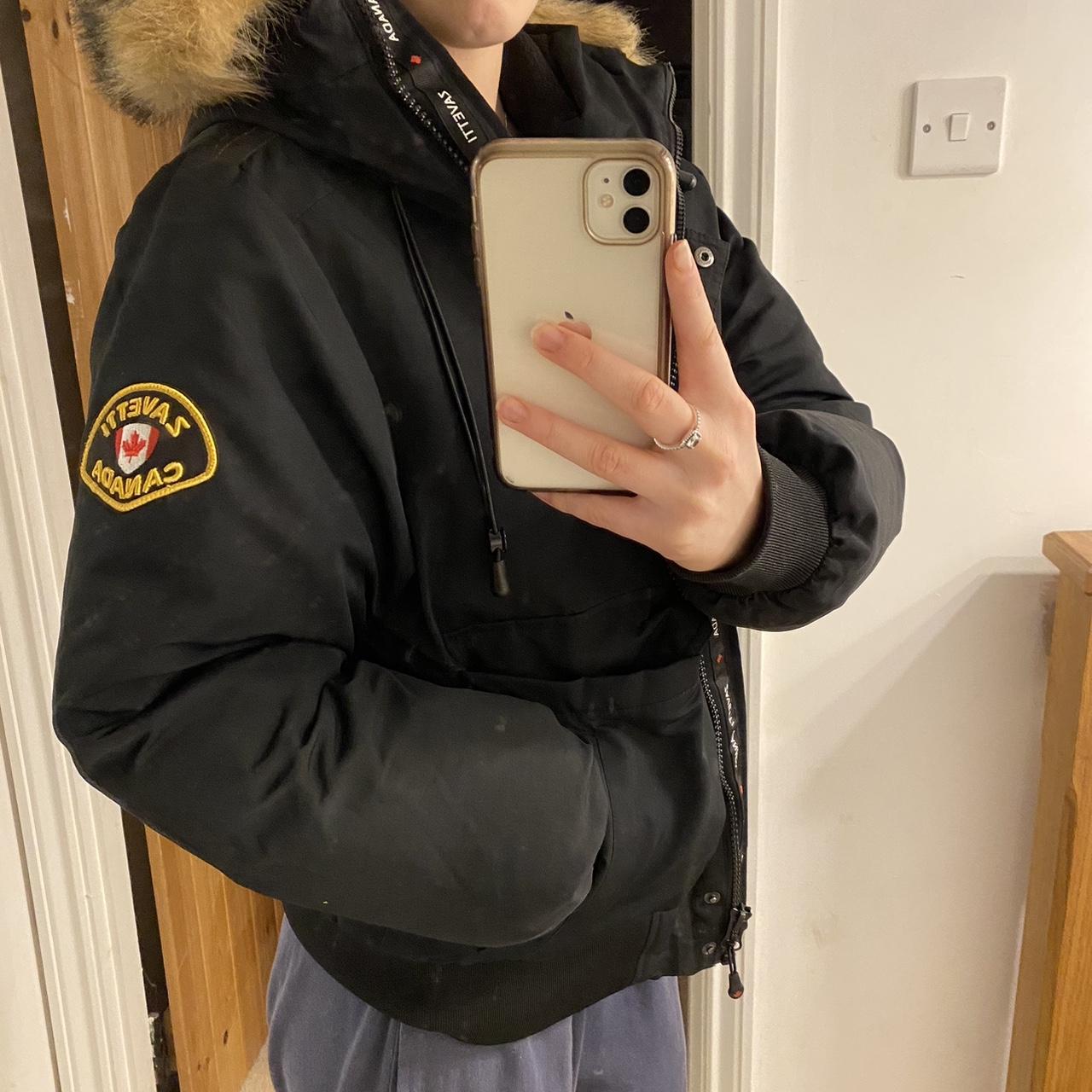 zavetti canada women’s coat, size large but can fit... - Depop