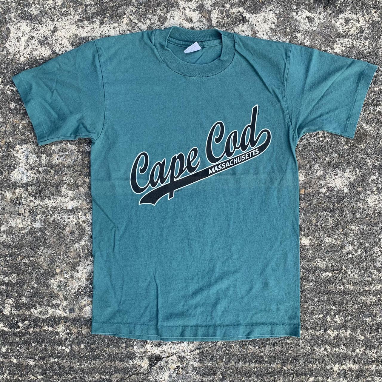 Anvil Vintage Cape Cod Green Single Stitch Made in... - Depop