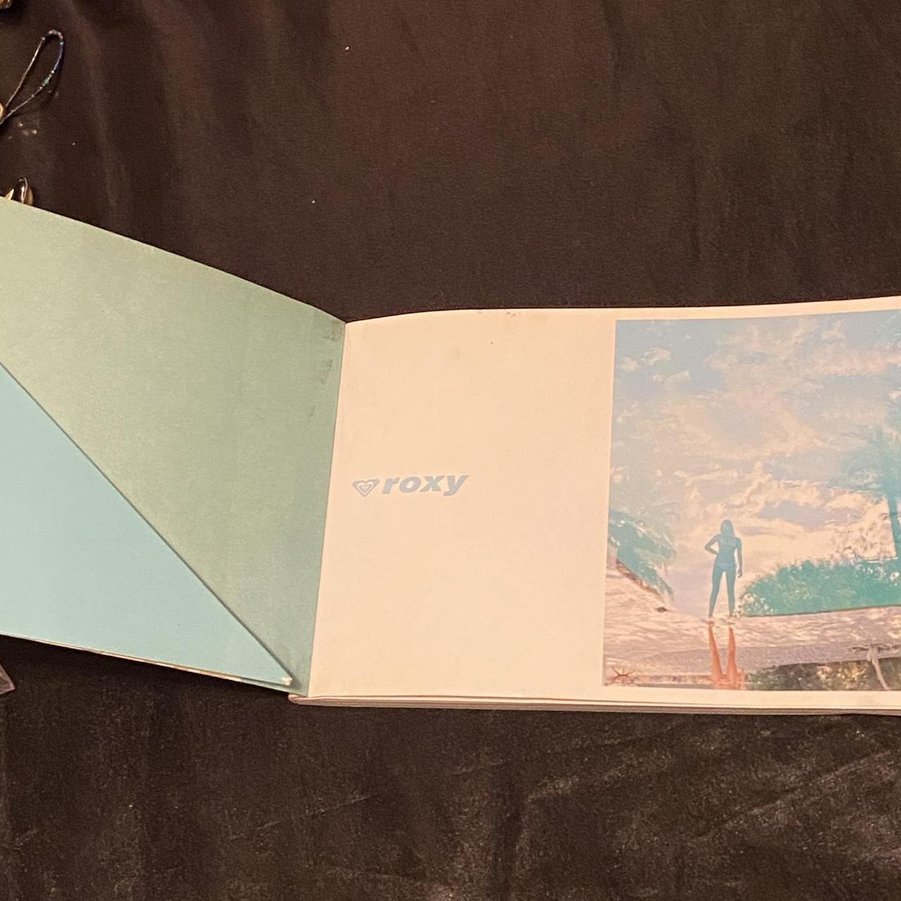 Y2k Roxy 2003 Notebook / Journal With Model... - Depop