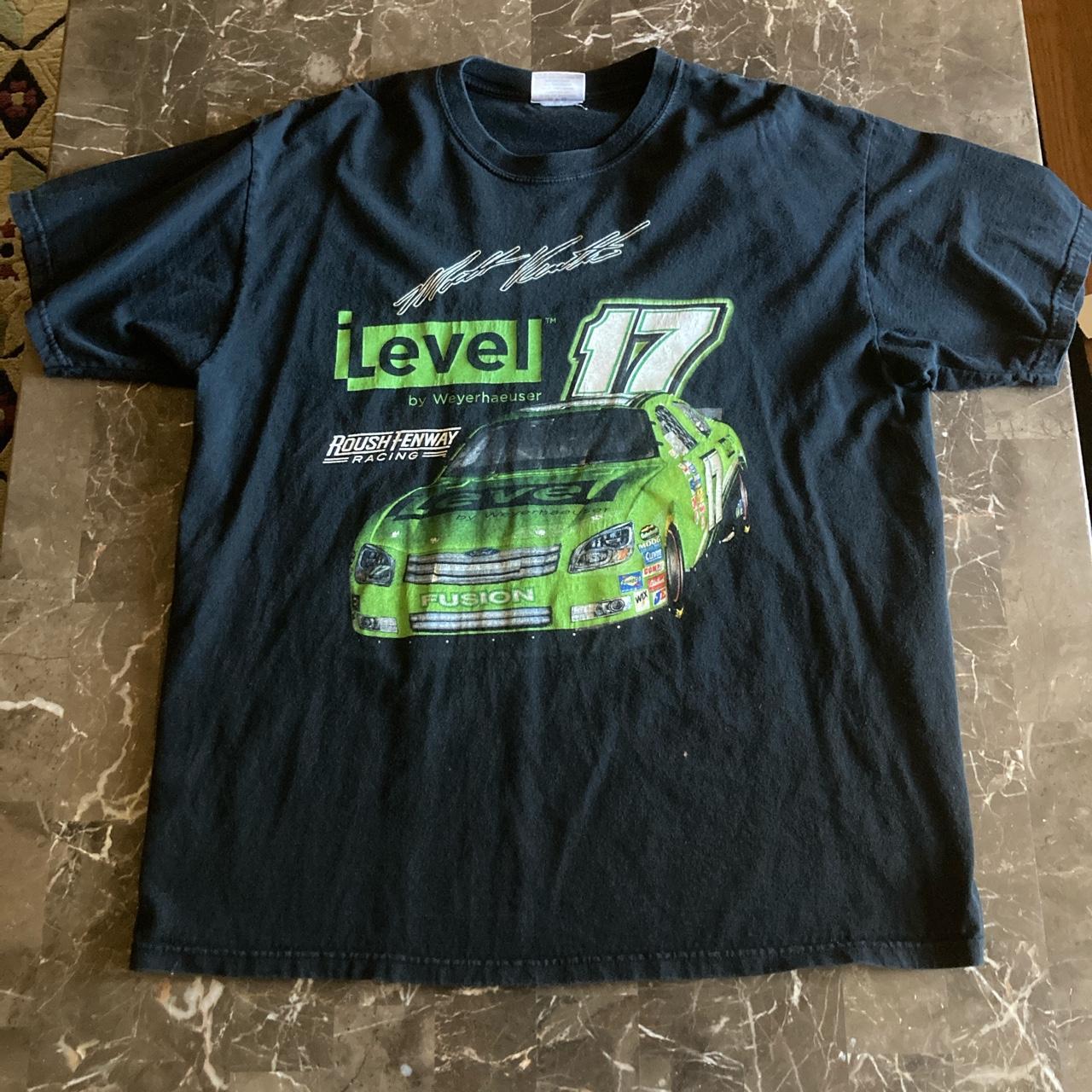 Late 90s vintage chase authentics NASCAR racing tee - Depop