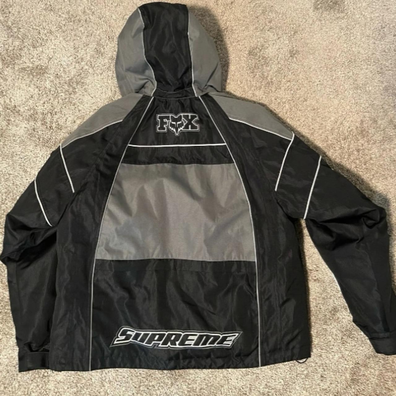 Supreme Fox Racing Jacket Black Supreme Fox Racing... - Depop