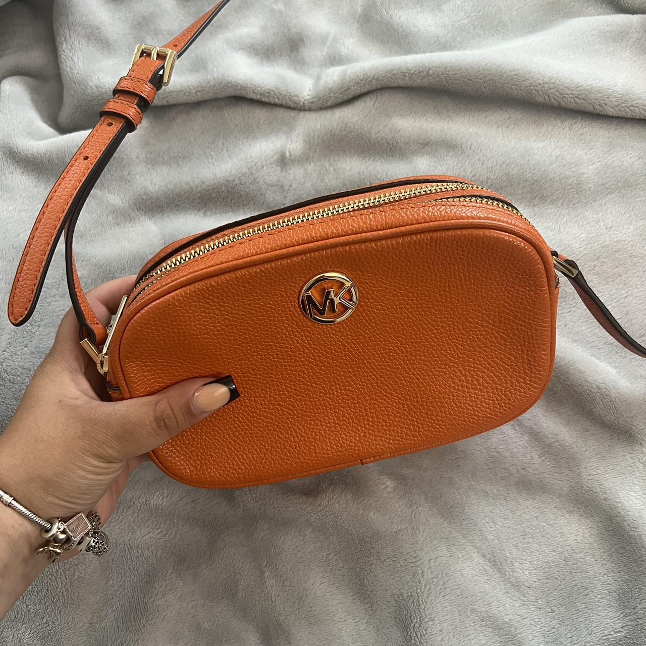 Michael Kors Orange purse , it does have a small... - Depop