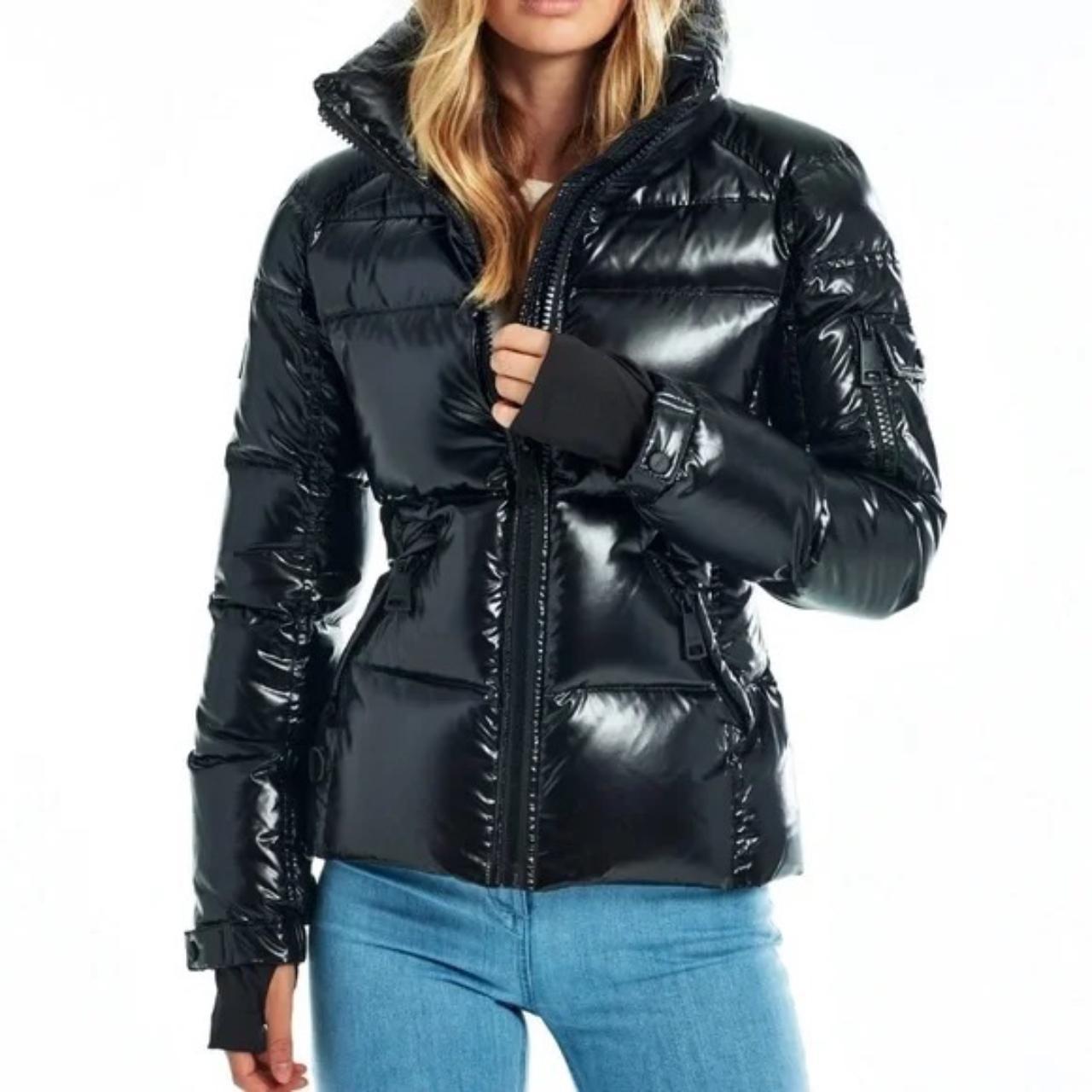 SAM jacket in shiny black Originally $495 DM BEFORE... | Depop